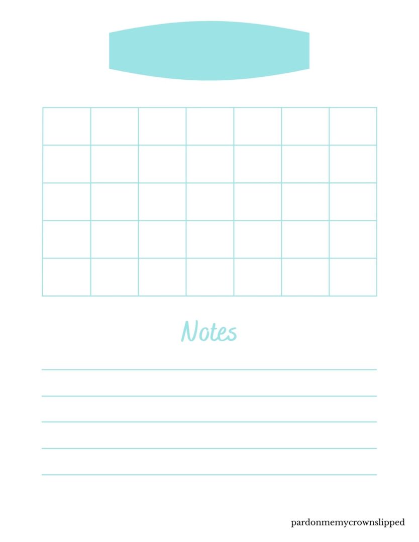 FREE Printable Calendar with Notes: How to Get One Today 2023