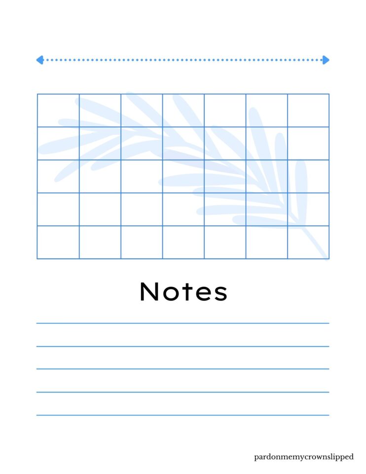 FREE Printable Calendar with Notes: How to Get One Today 2023