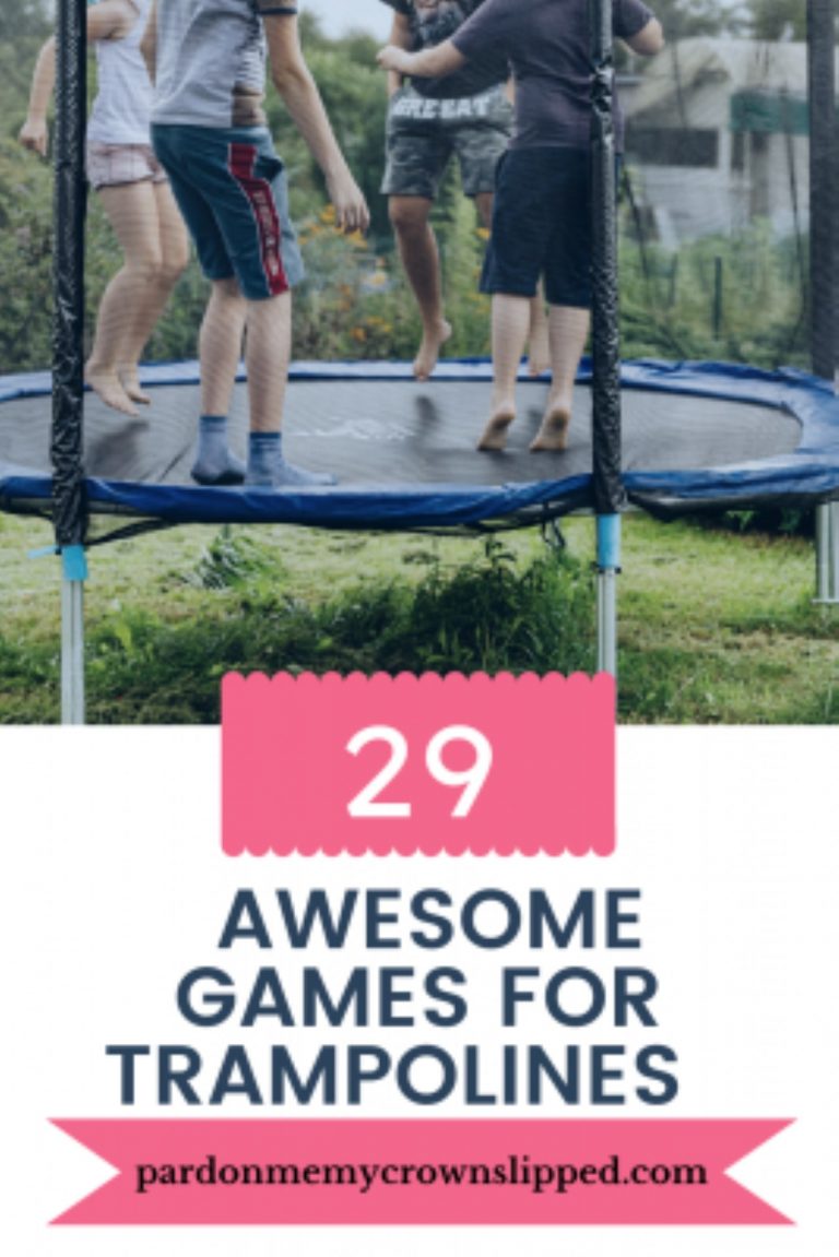 29 Awesome Trampoline Games Your Kids Can Jump Into