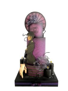 31 Wednesday Addams Cake Ideas to Get Your Goth On