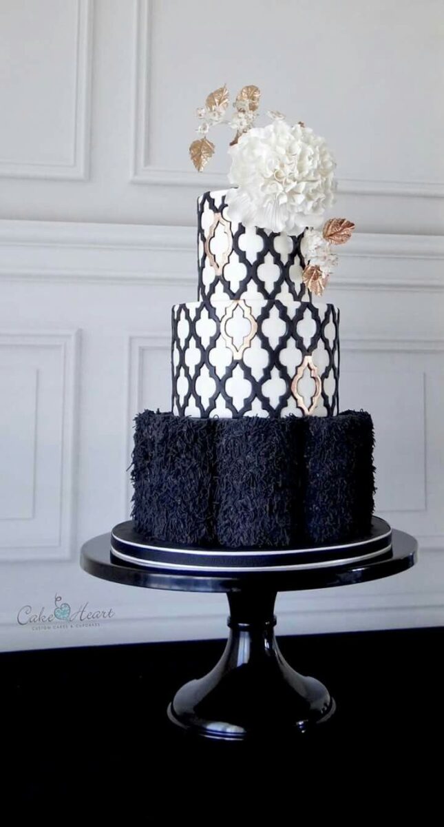 35 Stunning Black Cakes That Will Take Your Breath Away