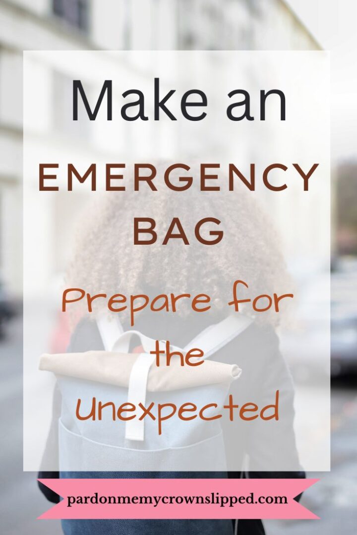 Creating an Emergency Bag: Preparedness for Home, Car, and School