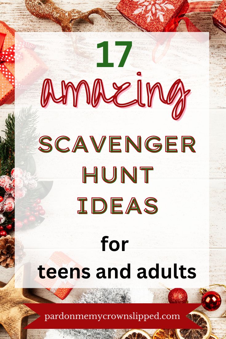 17 Christmas Scavenger Hunt Ideas for Teens to Get In The Holiday Spirit