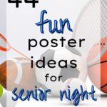 44 Fun Senior Night Poster Ideas for Every Sport & Activity