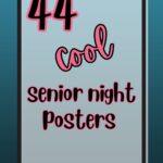 44 Fun Senior Night Poster Ideas for Every Sport & Activity
