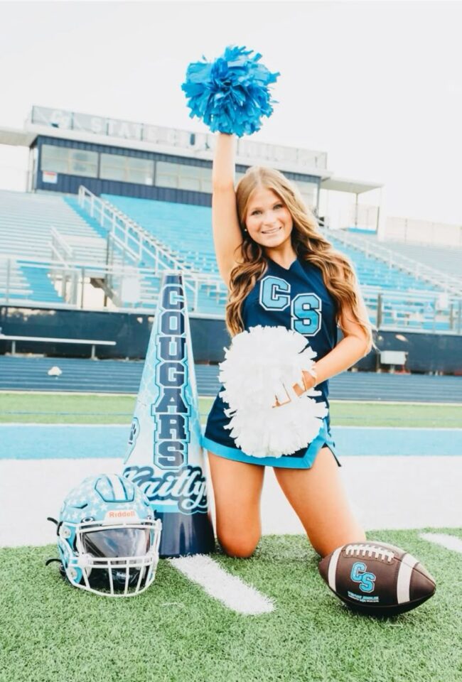 71 Media Day Poses for High School Sports Girls Will Love