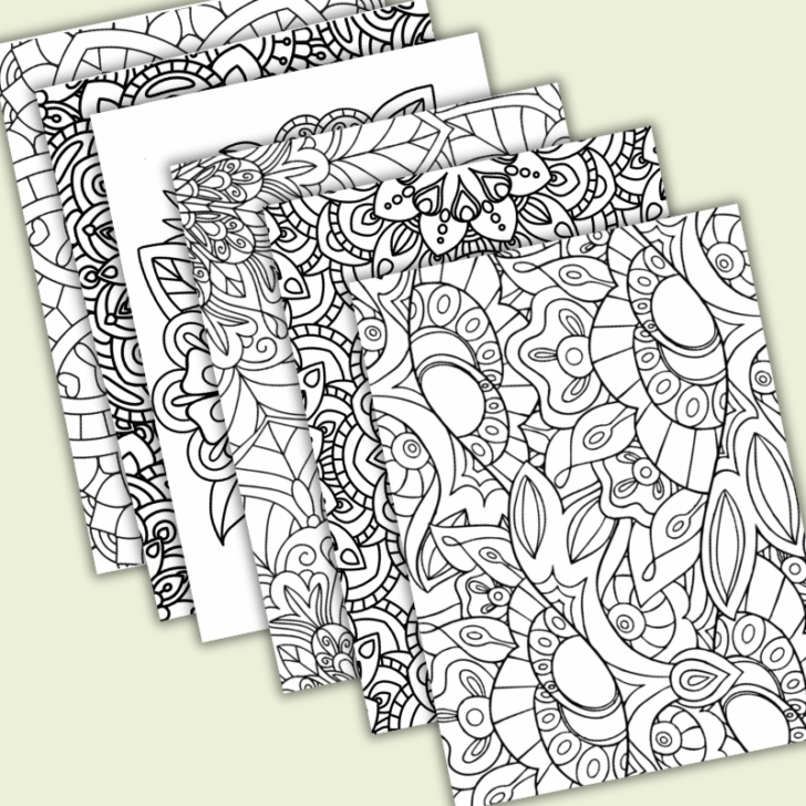 21 Free Printable Kindle Inserts: Fun DIY Coloring Sheets for Kindle