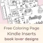 21 Free Printable Kindle Inserts: Fun DIY Coloring Sheets for Kindle